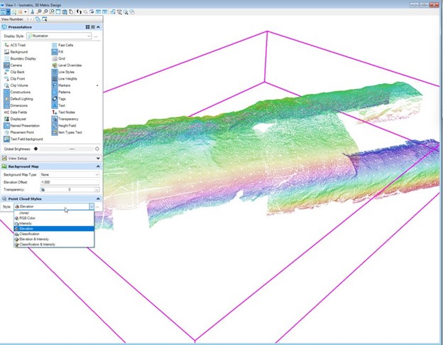 Quick Modeling of Infrastructure/Building Using MicroStation